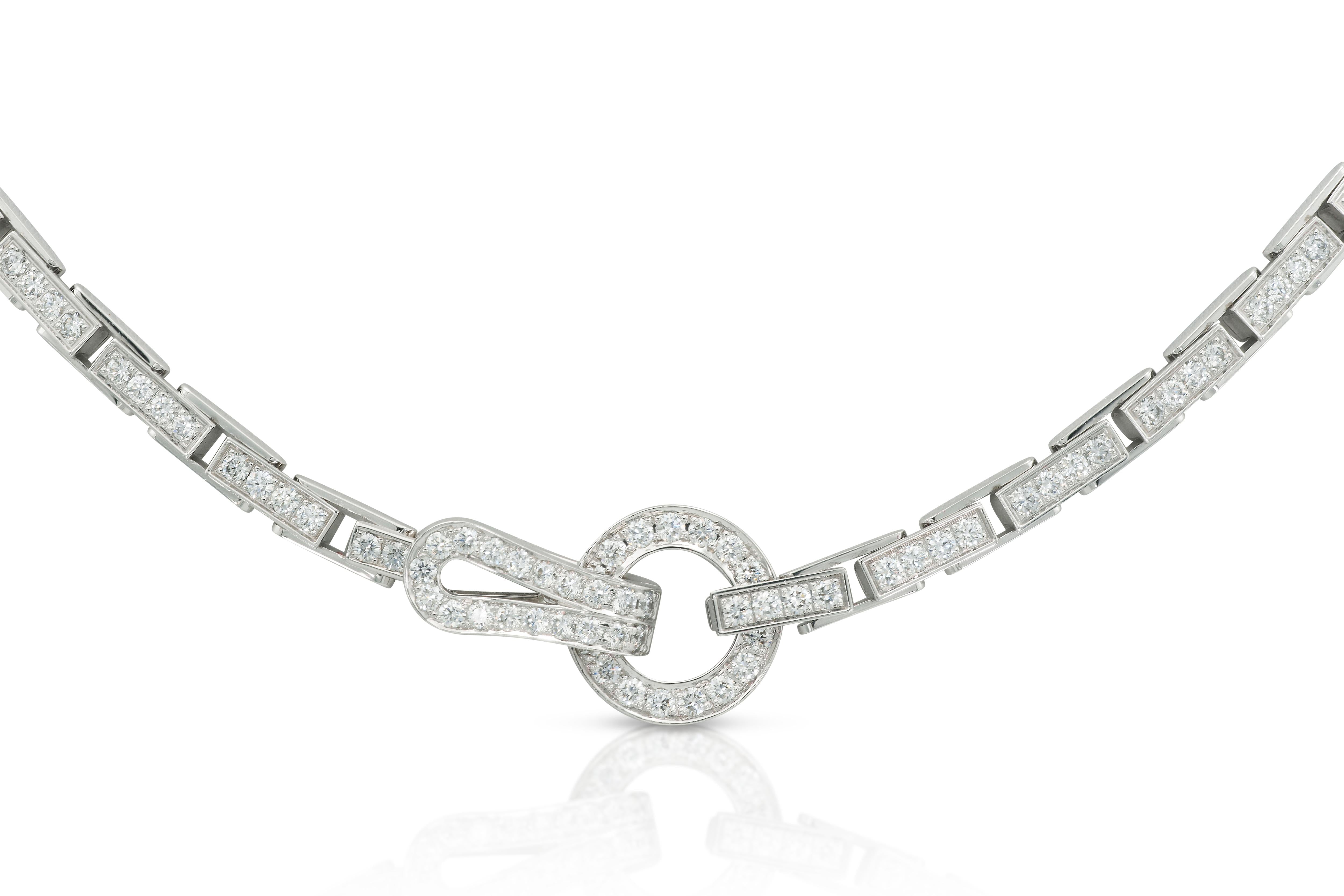 Cartier Agrafe Necklace with Diamonds – Eric Originals & Antiques Ltd